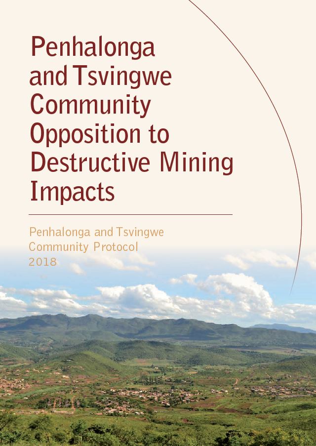 Penhalonga and Tsvingwe Community Opposition to Destructive Mining ...